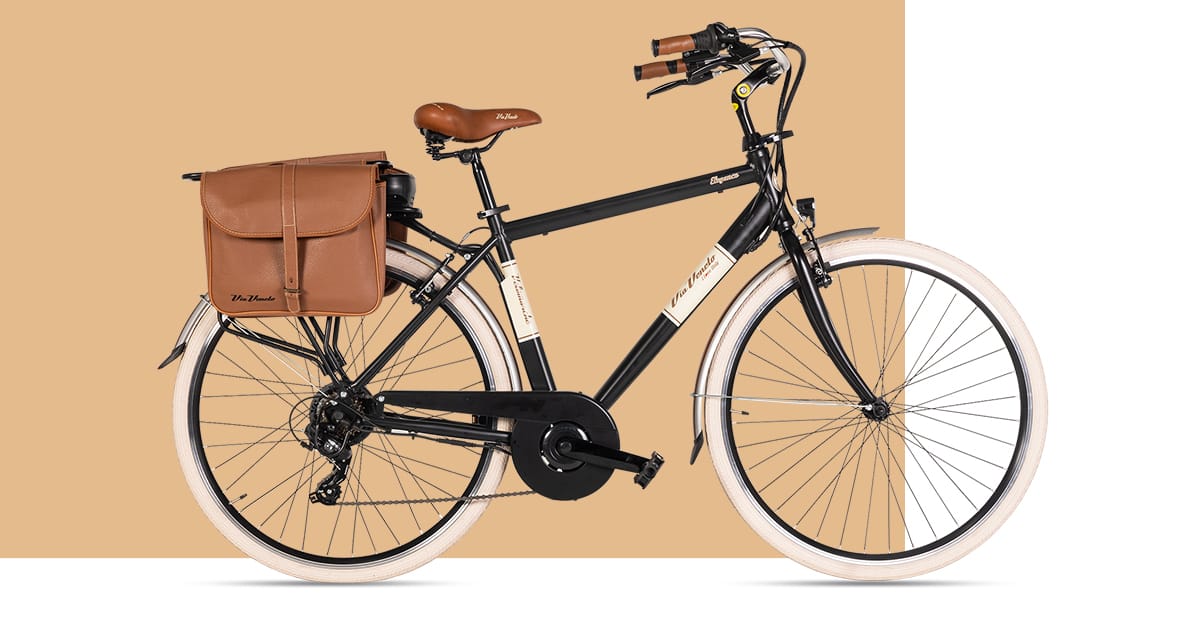 Bicicletta elettrica Elegance E-bike Man – Via Veneto
